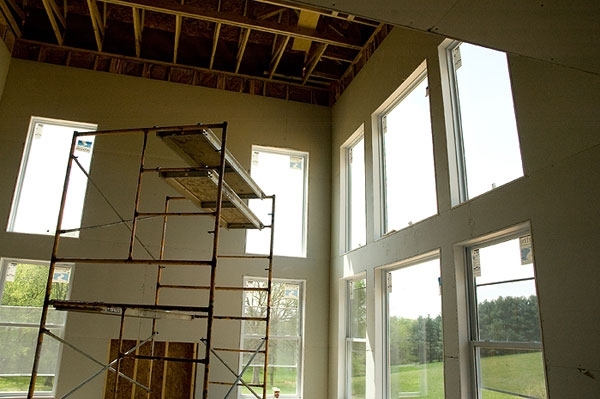 Window wrap, drywall and ceiling samples - Lori Pickens Photography Blog